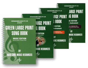 Green Song Books - Aged Care Music Resources